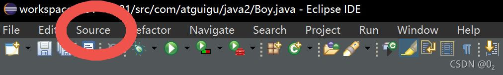 Java——Eclipse——get、set方法的自动生成_eclipse 自动生成get set方法-CSDN博客