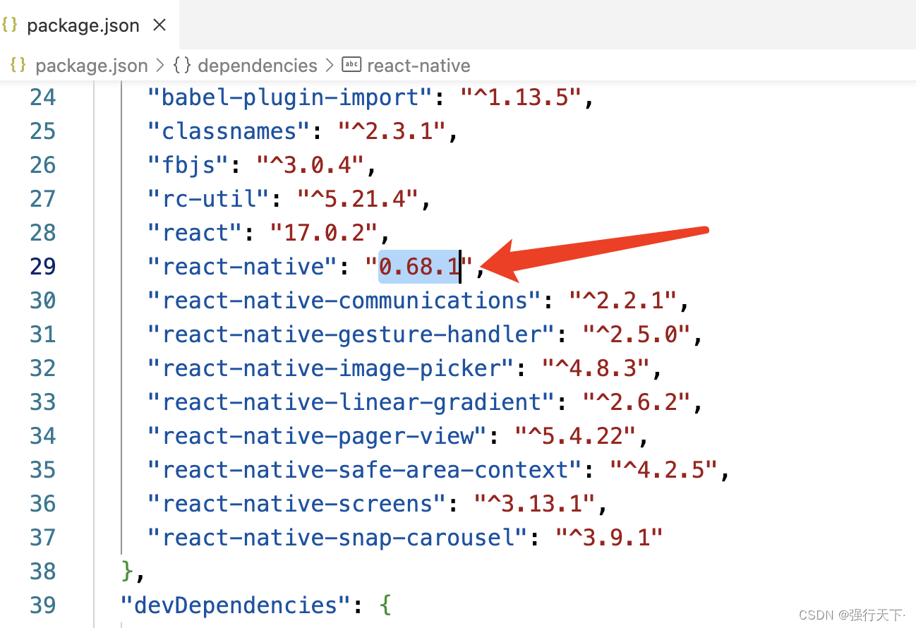 react native 开发坑之-版本兼容_the binary version of its metadata is 1.8.0, expec-CSDN博客