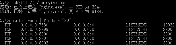 使用netstat查看并解除端口占用_netstat -ano|findstr 80-CSDN博客