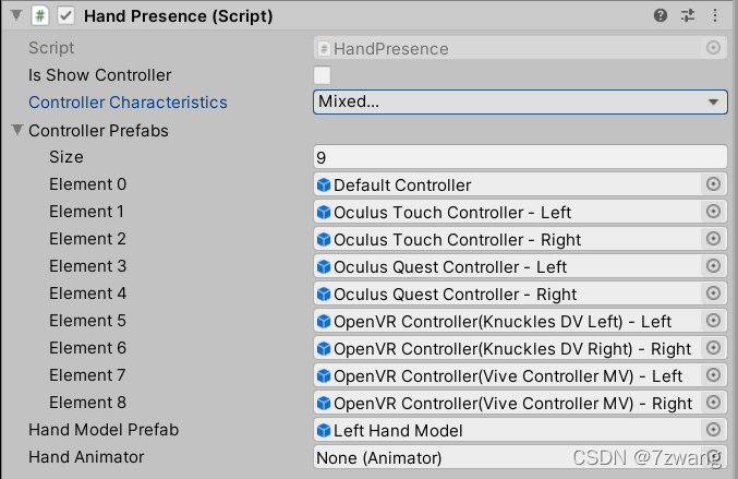 【unityVR】Oculus等设备如何显示手柄或者虚拟双手并抓取物体_oculus 手势 unity-CSDN博客