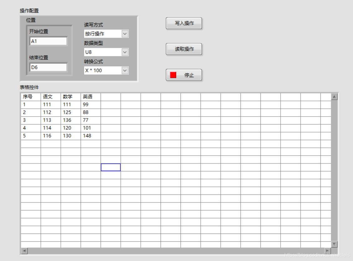 labvie学习笔记6：excel表格的读取和写入操作_labview写入excel指定位置-CSDN博客