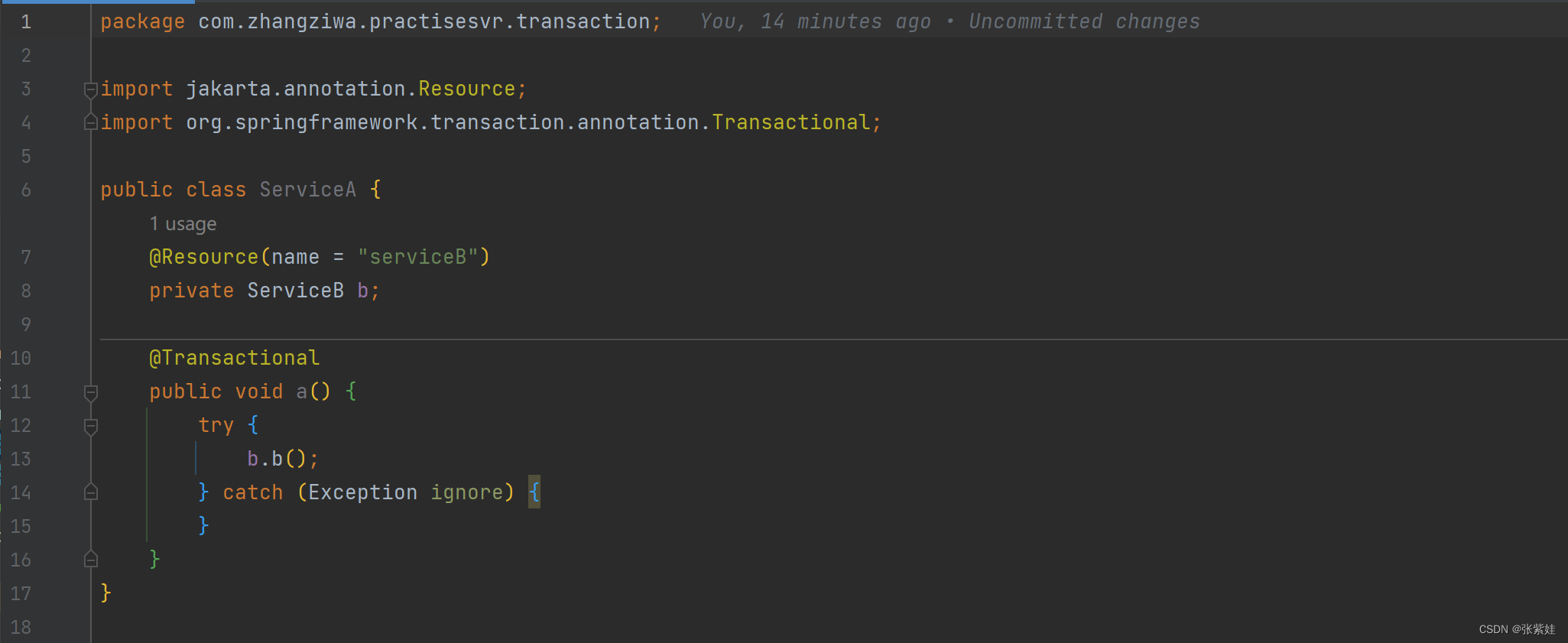 springboot项目 @Transactional报红应该导入哪个依赖？_transactional依赖-CSDN博客