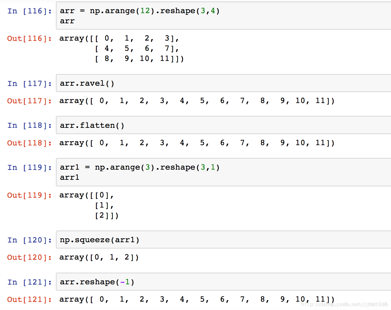 numpy中的ravel()、flatten()、squeeze()的用法与区别_z.ravel()-CSDN博客