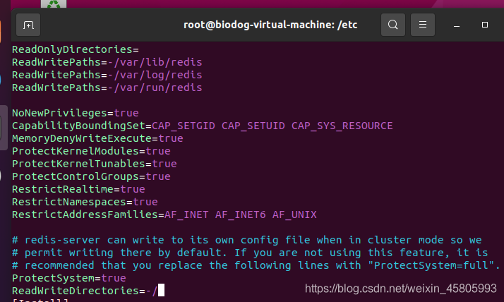 redis更改config set dir后save报错问题解决 报错为： Failed opening .rdb for saving: Read-only file system-CSDN博客