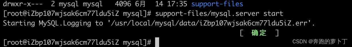 临时服务器mysql的初始化-CSDN博客