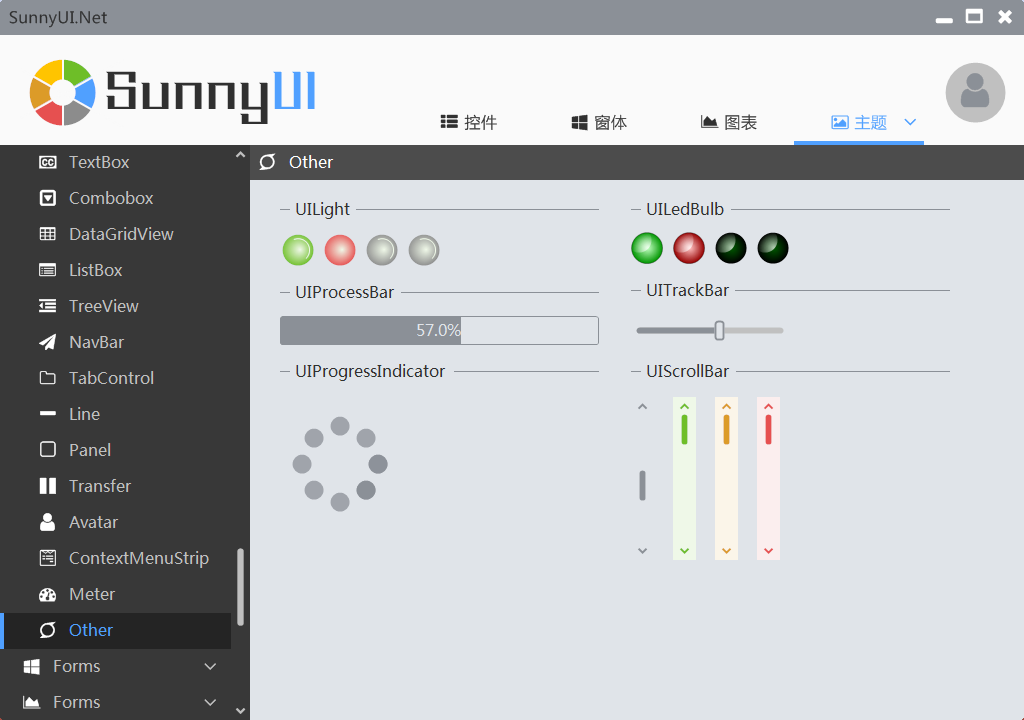 [原创][开源] SunnyUI.Net 主题_sunny ui 弹窗-CSDN博客