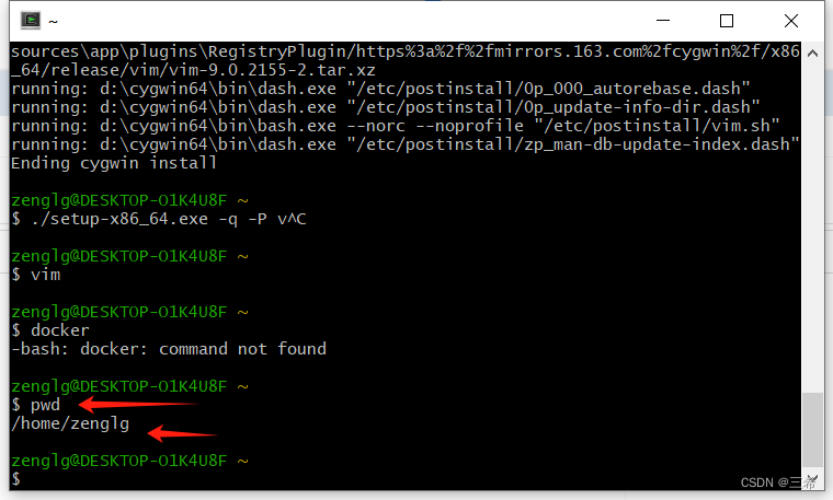 cygwin 命令行安装库_cygwin安装库-CSDN博客