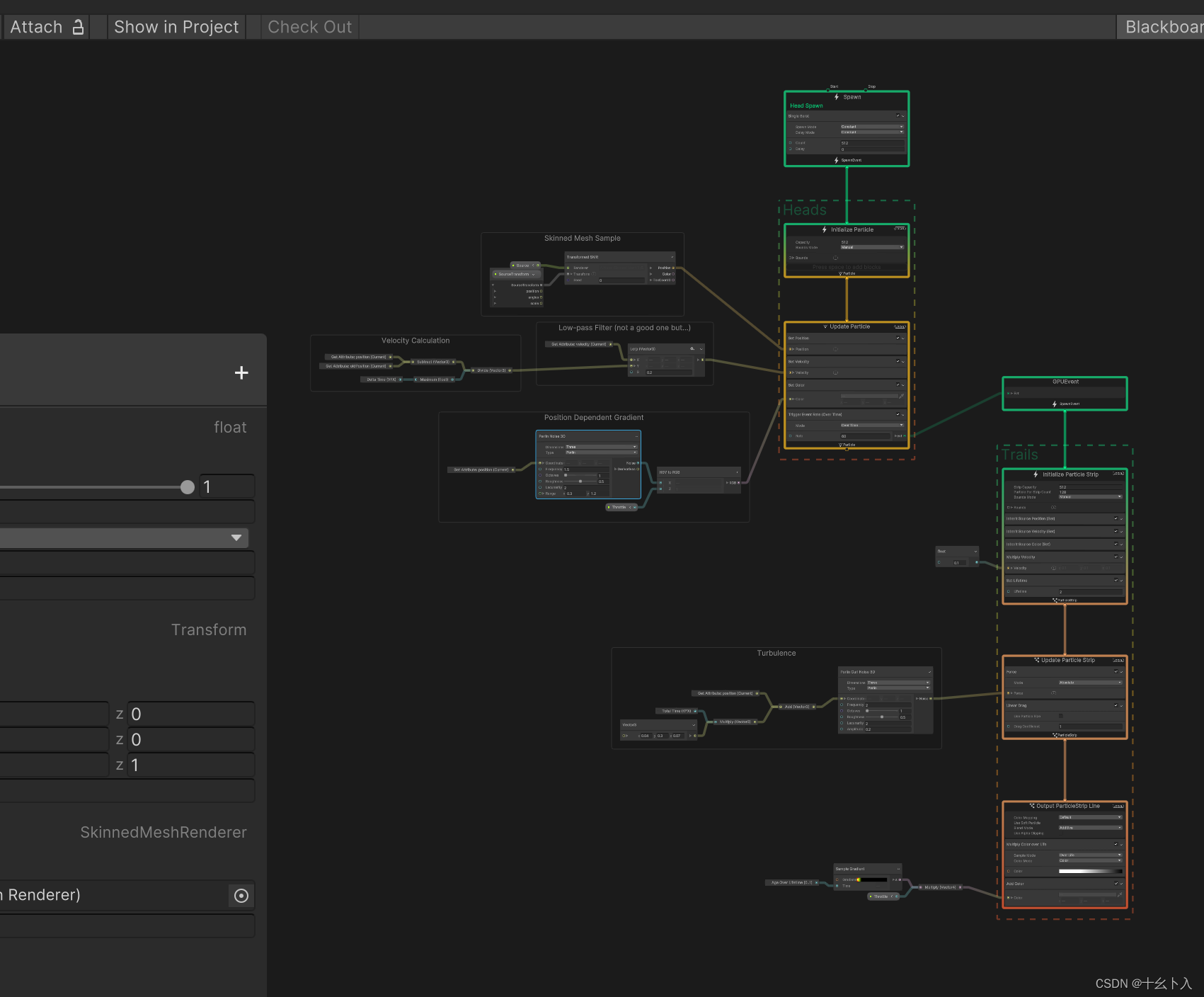 Unity3d Vfx 采用skinned Mesh Sampling蒙皮采样发射粒子效果时fbx模型是否优化optimized带来的问题记录unity Vfx模型上发射粒子 Csdn博客