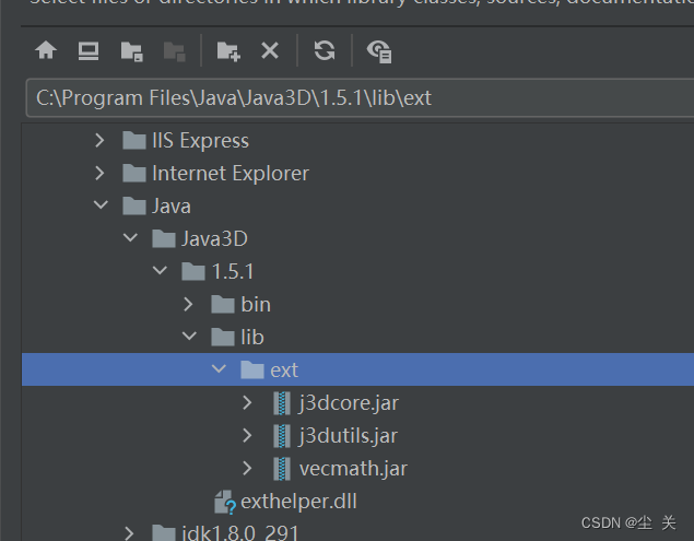 Idea新建项目配置Java3D 环境配置-CSDN博客