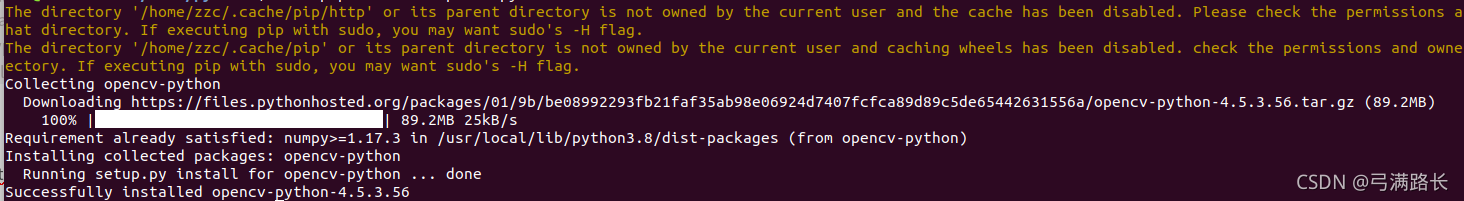 opencv-python: recipe for target ‘modules/python3/CMakeFiles/opencv ...