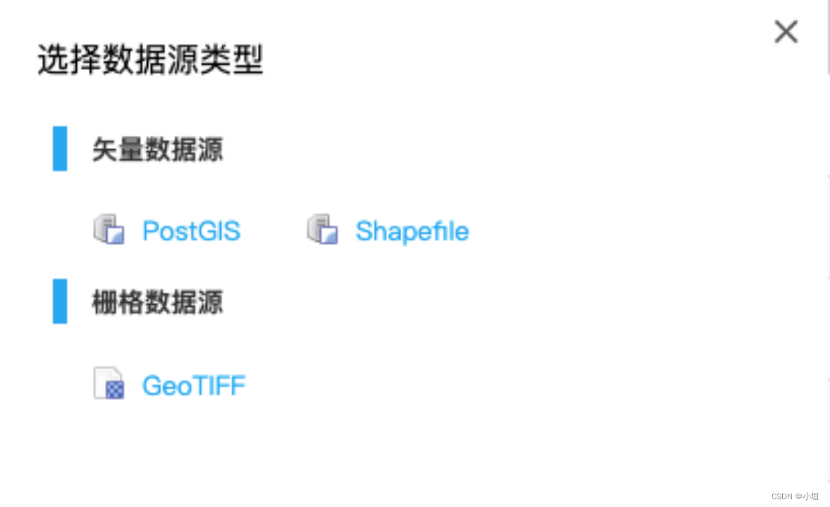 GeoServer改造Springboot源码二（数据源管理设计）_geoserver springboot-CSDN博客