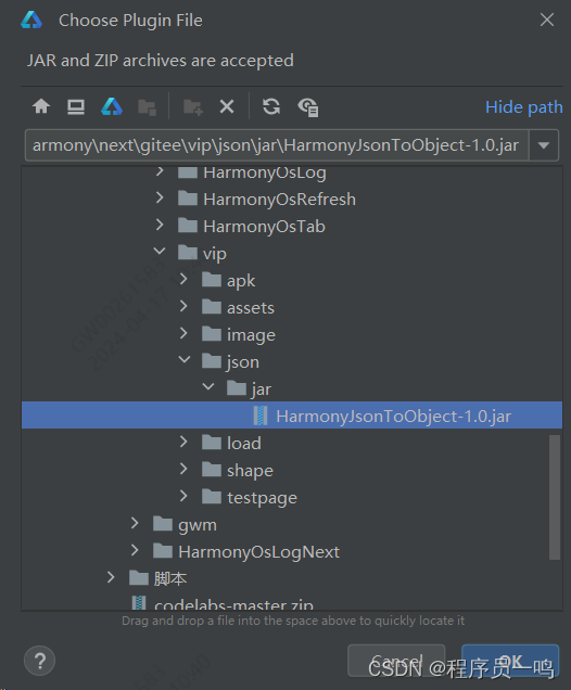 HarmonyOs开发：json转对象，一个插件轻松搞定！_鸿蒙json转对象-CSDN博客