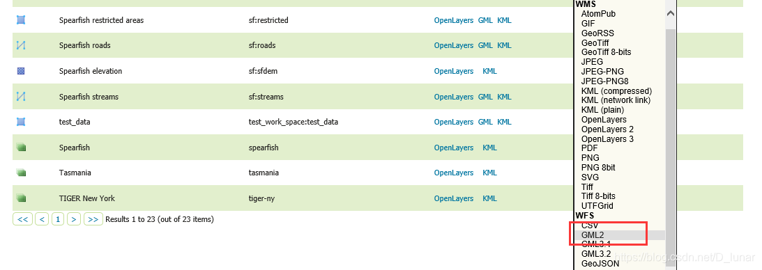 Geoserver发布wfs服务失败：java Lang Illegalargumentexception Unsupported