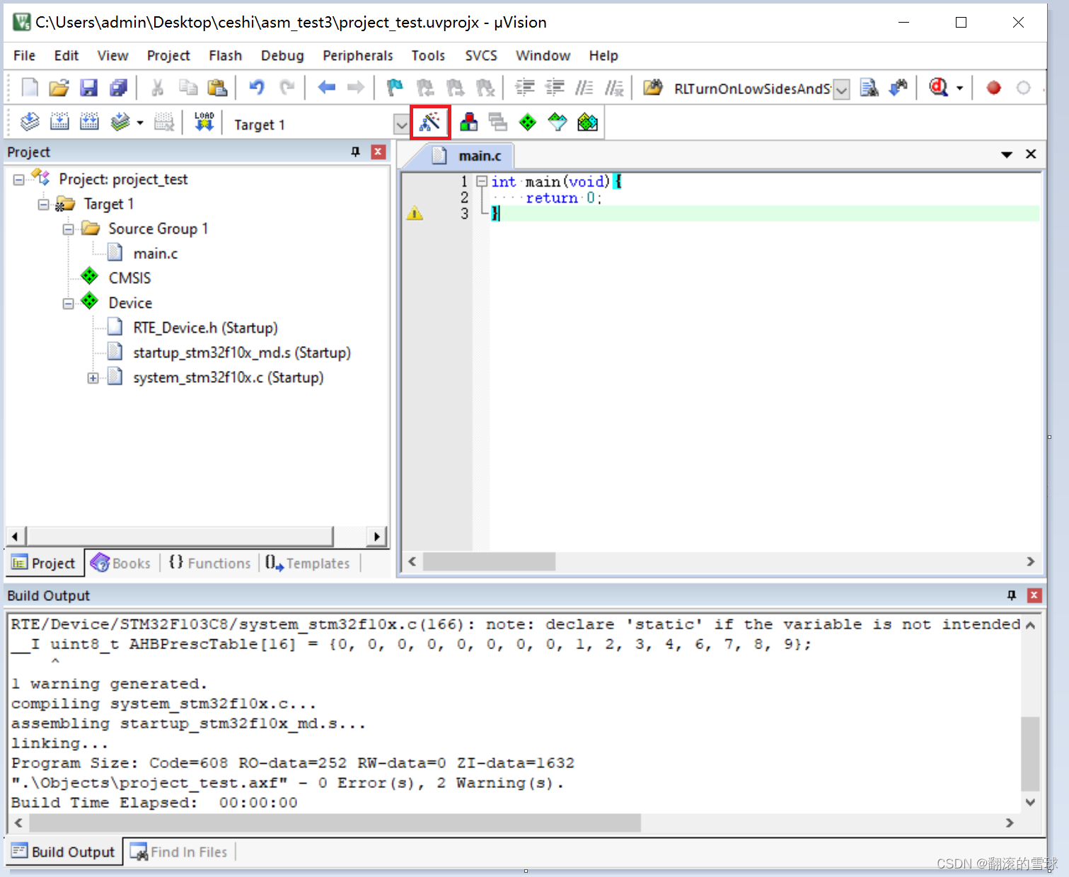 keil5使用simulator调试配置_*** error 129: mapmem - map size truncated to 128m-CSDN博客