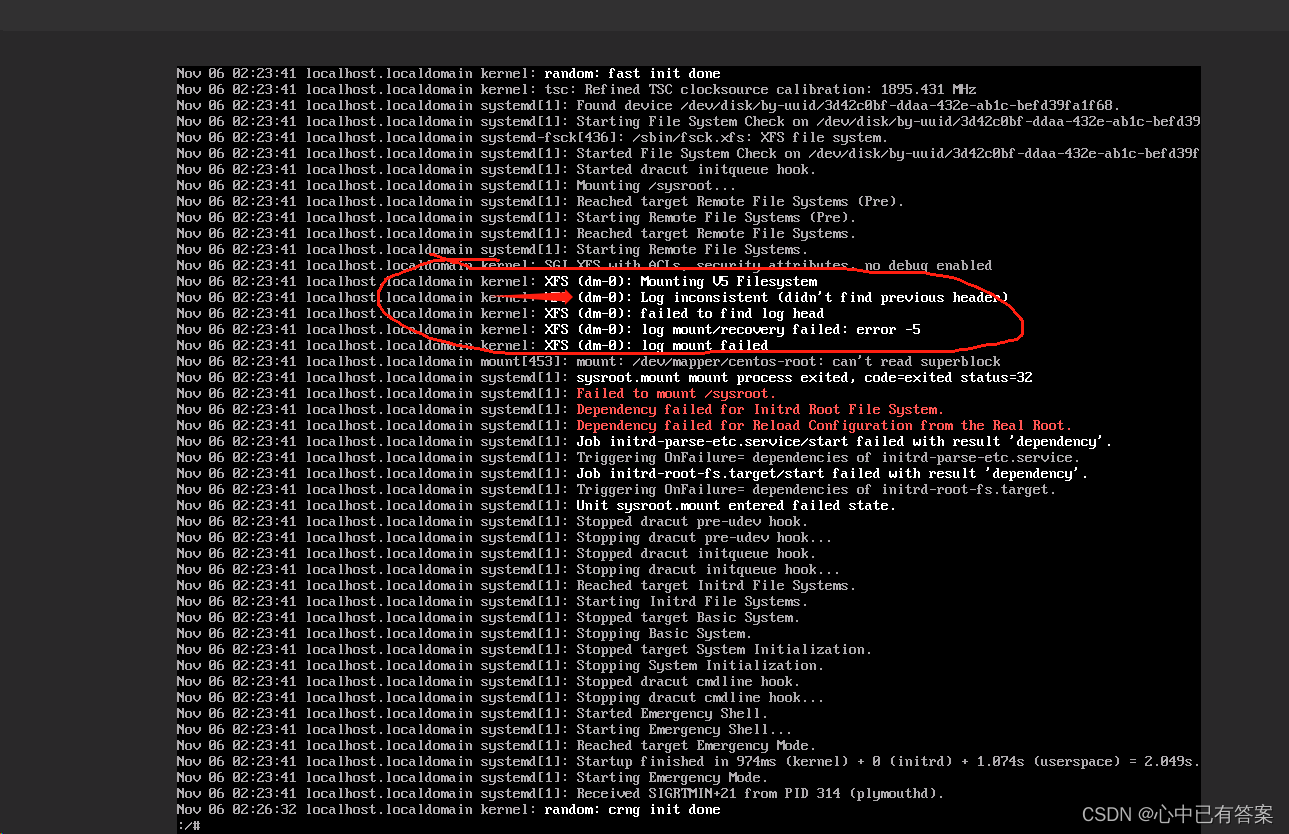 XFS磁盘修复：xfs_repair命令及其常见问题解决,-CSDN博客
