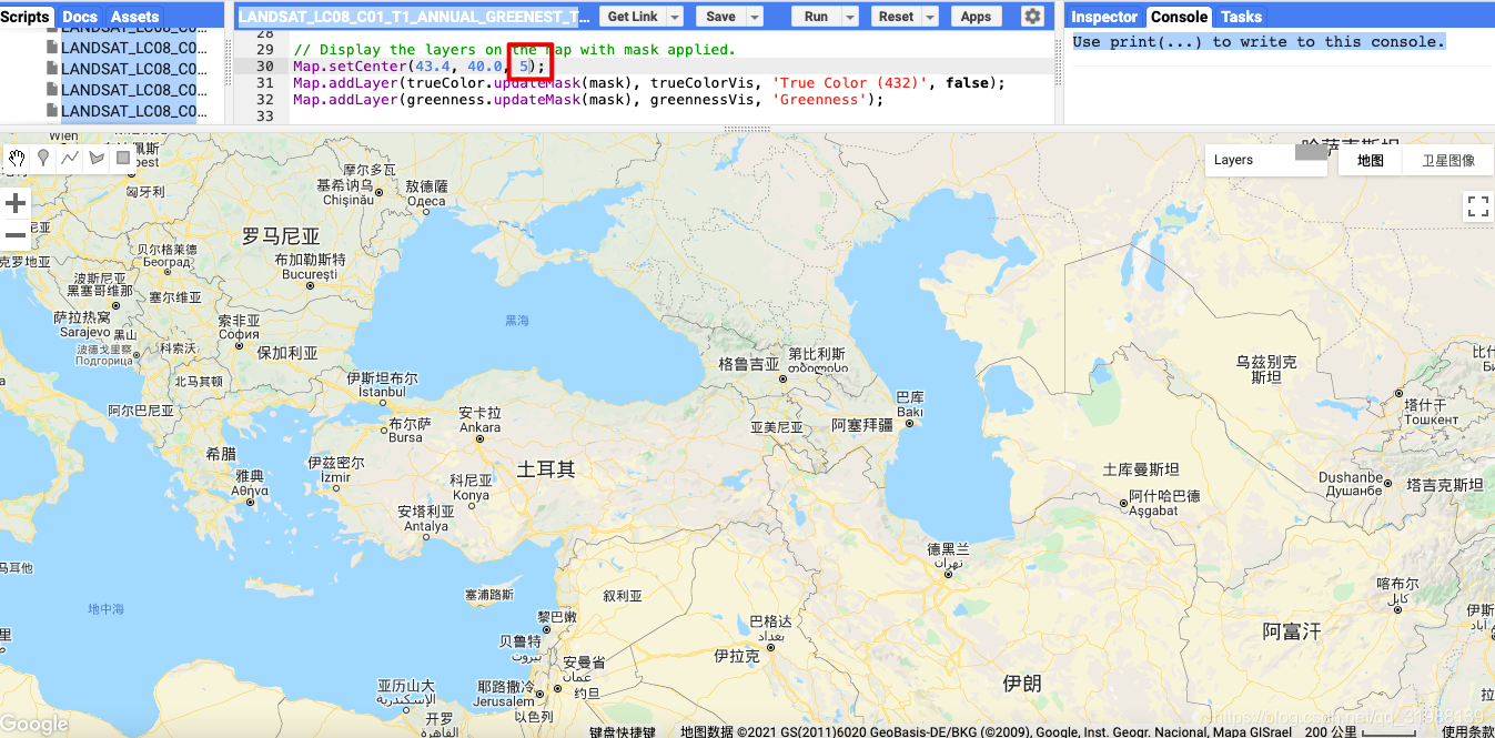 Google Earth Engine（GEE）——影像的缩放级别！_gee中影像缩放-CSDN博客