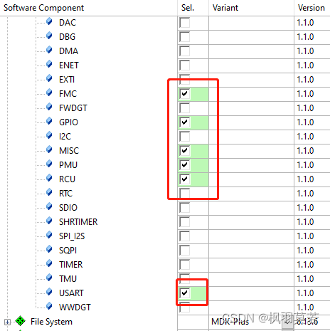 GD32E503的RT-Thread移植之工程创建_gd32移植rtthread-CSDN博客