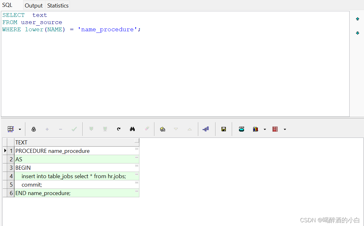 Oracle查看存储过程内容_oracle查看存储过程内容sql-CSDN博客