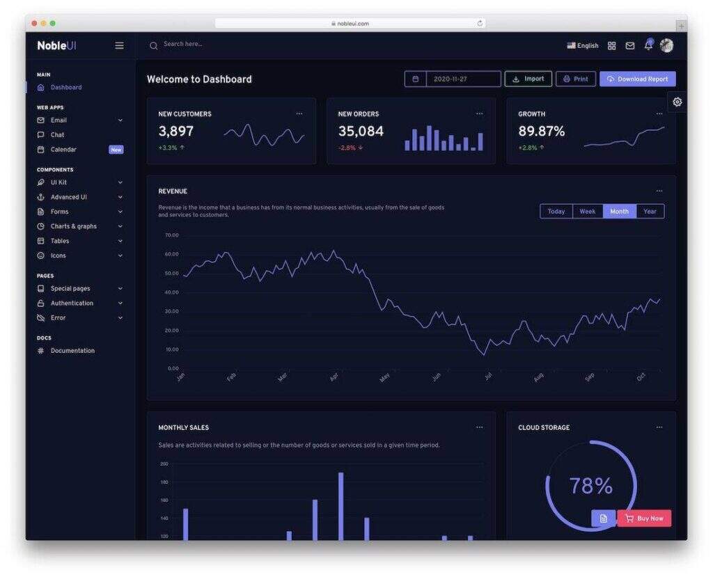 13个基于Bootstrap框架的Angular模板_skote-CSDN博客