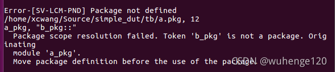 uvm/sverilog中package的使用_uvm package-CSDN博客