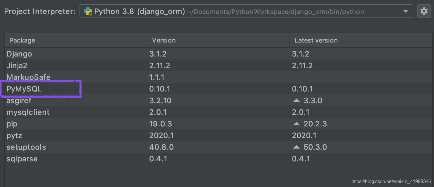 Django创建模块报错:django.core.exceptions.ImproperlyConfigured: Error loading MySQLdb module.-CSDN博客