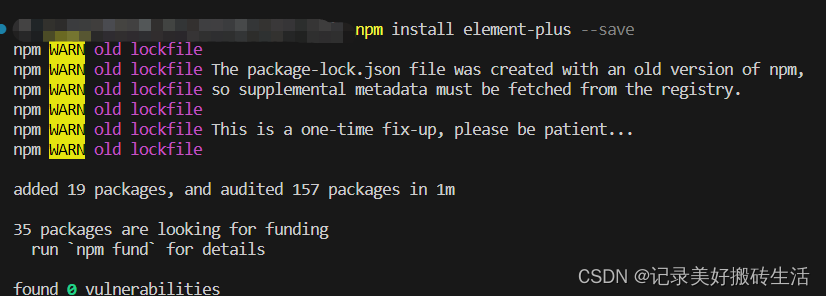 npm install报错 -＞ npm ERR! Unexpected token ‘.‘ 报错解决办法_npm err! unexpected token '.-CSDN博客