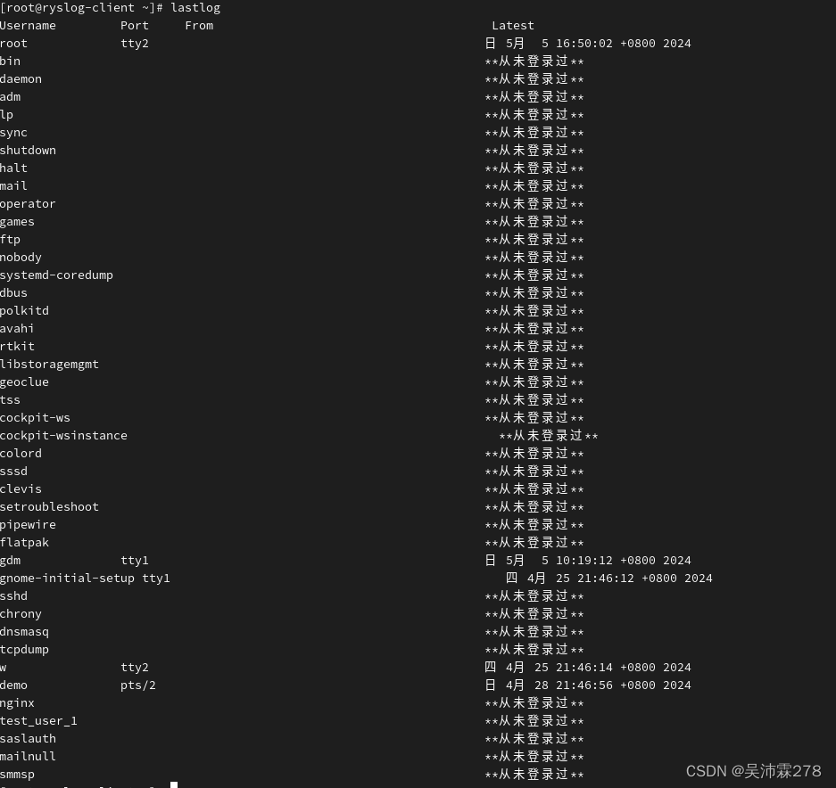 Linux用户管理和常用指令-002_linux交互式设置用户密码-CSDN博客