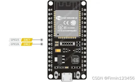 Esp32引脚入门指南二):从理论到实践dacesp32 Dac Csdn博客