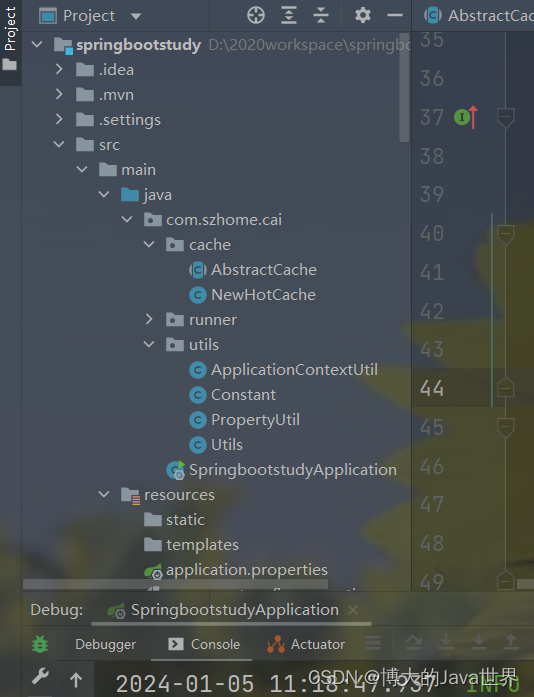 Springboot 关于热点的初始化缓存_springboot 初始化缓存-CSDN博客