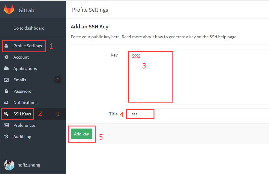GitLab或github上配置SSH Key_gitlab如何添加ssh-CSDN博客