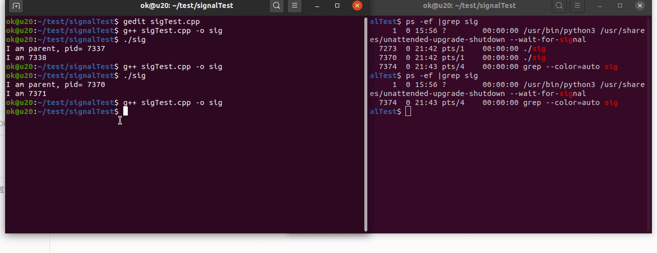 多进程间通信ipc：信号操作函数之signal和killkill和signal Csdn博客 
