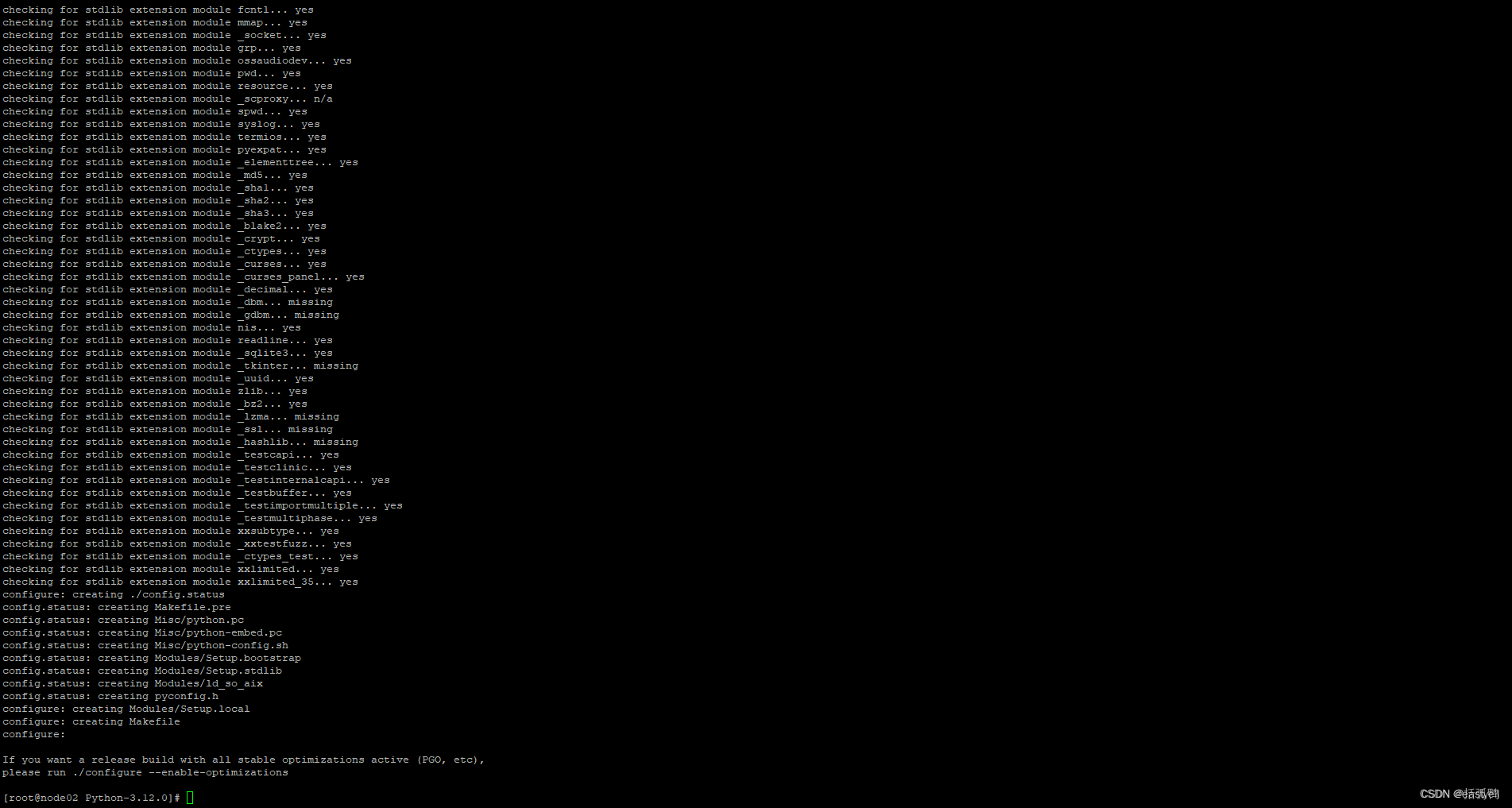 Linux系统安装Python3环境_python3.12 linux-CSDN博客