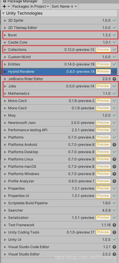 UnityECS学习和安装_unity ecs-CSDN博客