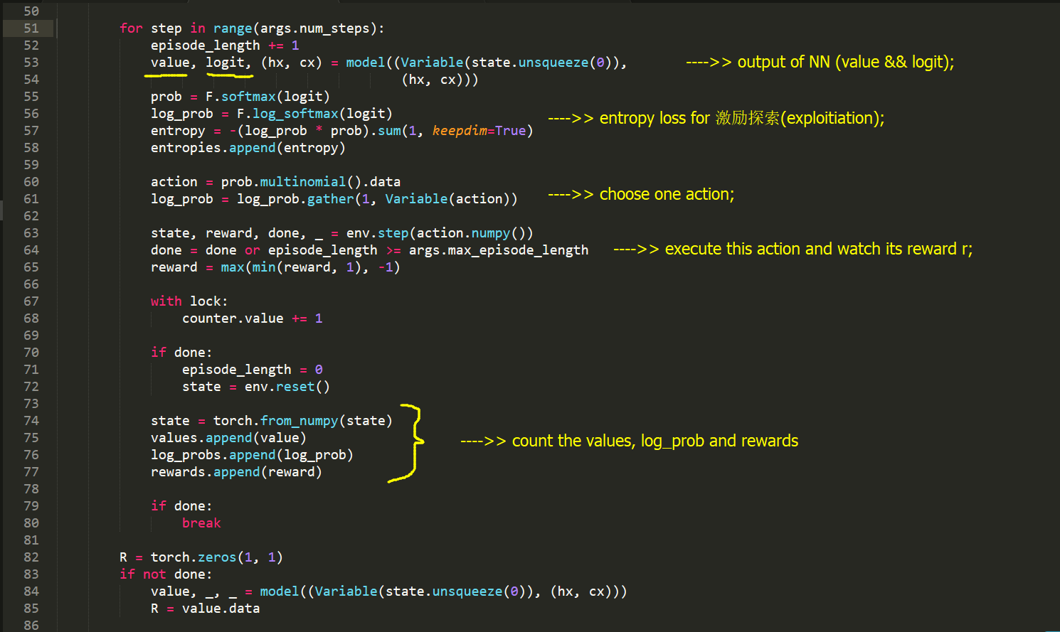 一文读懂 深度强化学习算法 A3C （Actor-Critic Algorithm）_policy loss-CSDN博客