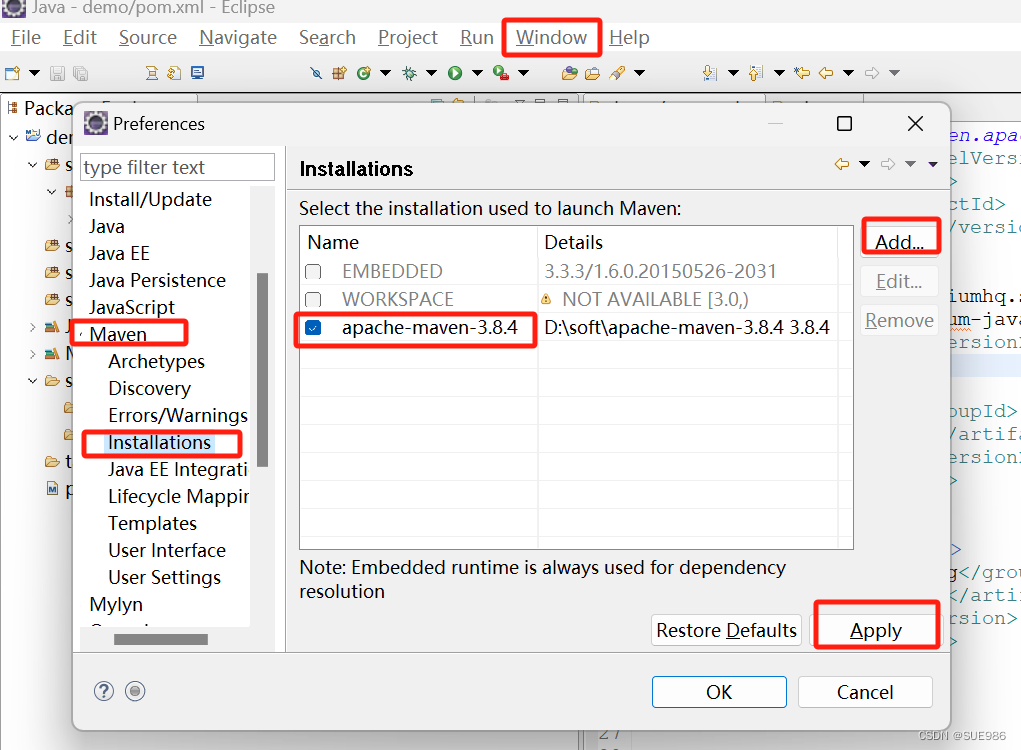 Eclipse配置Maven_eclipse maven配置-CSDN博客