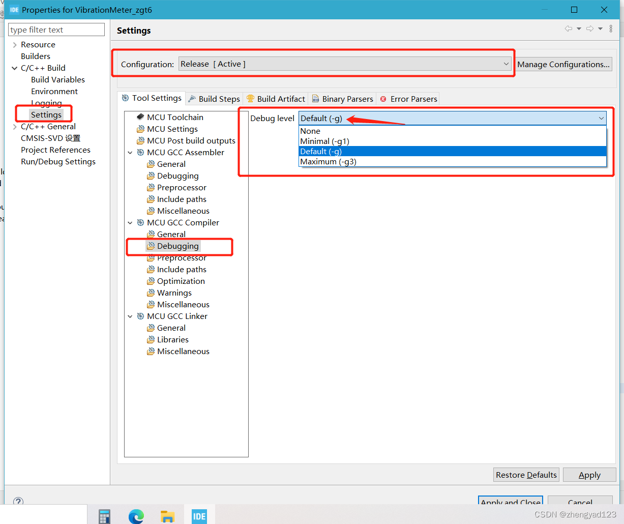 STM32Cube的debug和release切换_stm32cubeide debug-CSDN博客