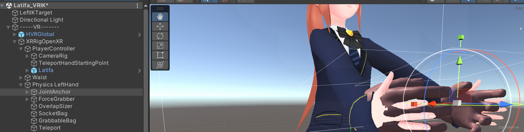 Unity HurricaneVR 插件中的 VRIK 设置-CSDN博客