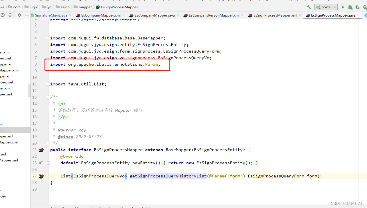 Caused by: org.apache.ibatis.reflection.ReflectionException: There is no getter for property ...