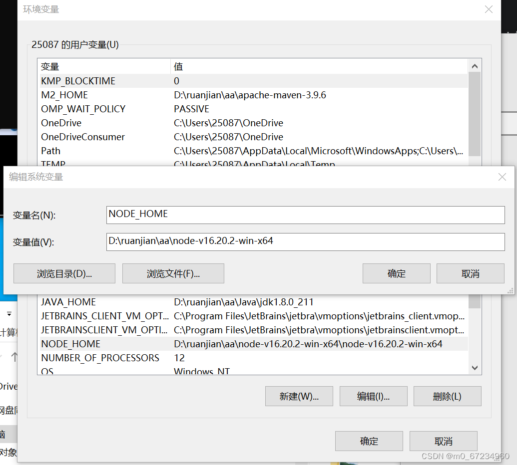 node.js环境变量错误_node.js environment variables are disabled because-CSDN博客