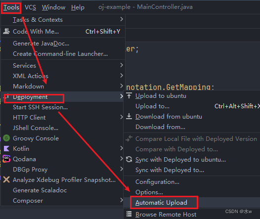 【idea-sprongboot项目】SSH连接云服务器进行远程开发_idea ssh远程开发-CSDN博客