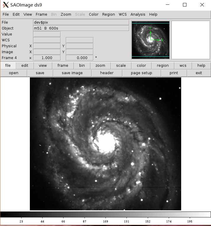 IRAF打开ds9显示图像dev$pix_iraf ds9-CSDN博客