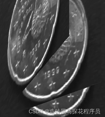 Halcon算子中的slant倾斜hom_mat2d_slant_halcon 倾斜图像旋转角度-CSDN博客