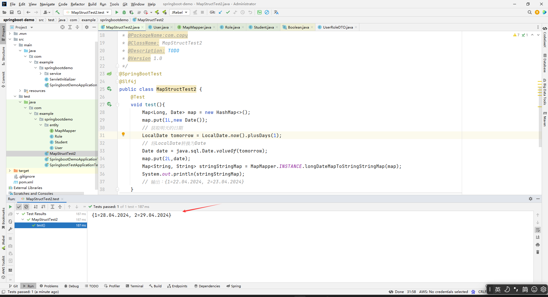 java中的对象拷贝(包括BeanUtils和Mapstruct)_java 对象拷贝方法beanutils-CSDN博客