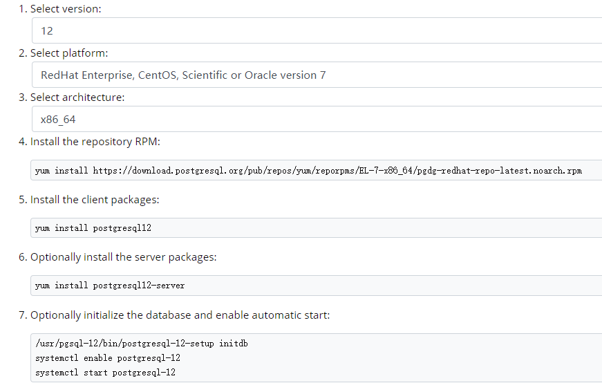Centos7 安装 postgreSQL_centos7安装卸载postgres-CSDN博客