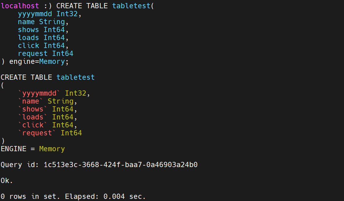 ClickHouse快速上手_clickhouse快速入门-CSDN博客
