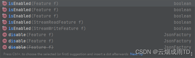 Jackson 2.x 系列【10】特征配置篇之 JsonFactory.Feature、JsonGenerator.Feature、JsonParser.Feature-CSDN博客