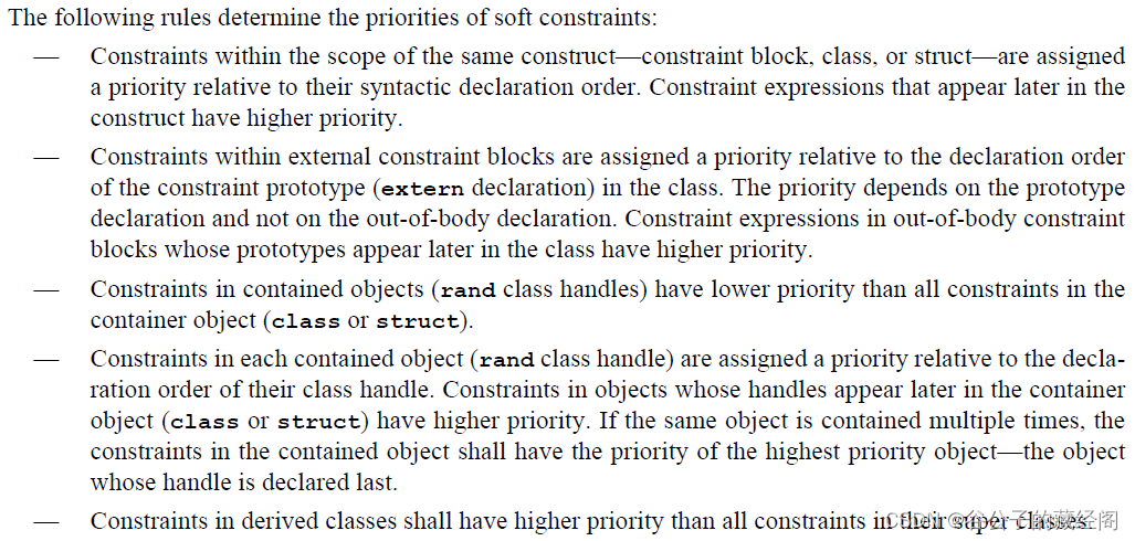 Systemverilog中Constrained random value generation的记录_soft constraint-CSDN博客