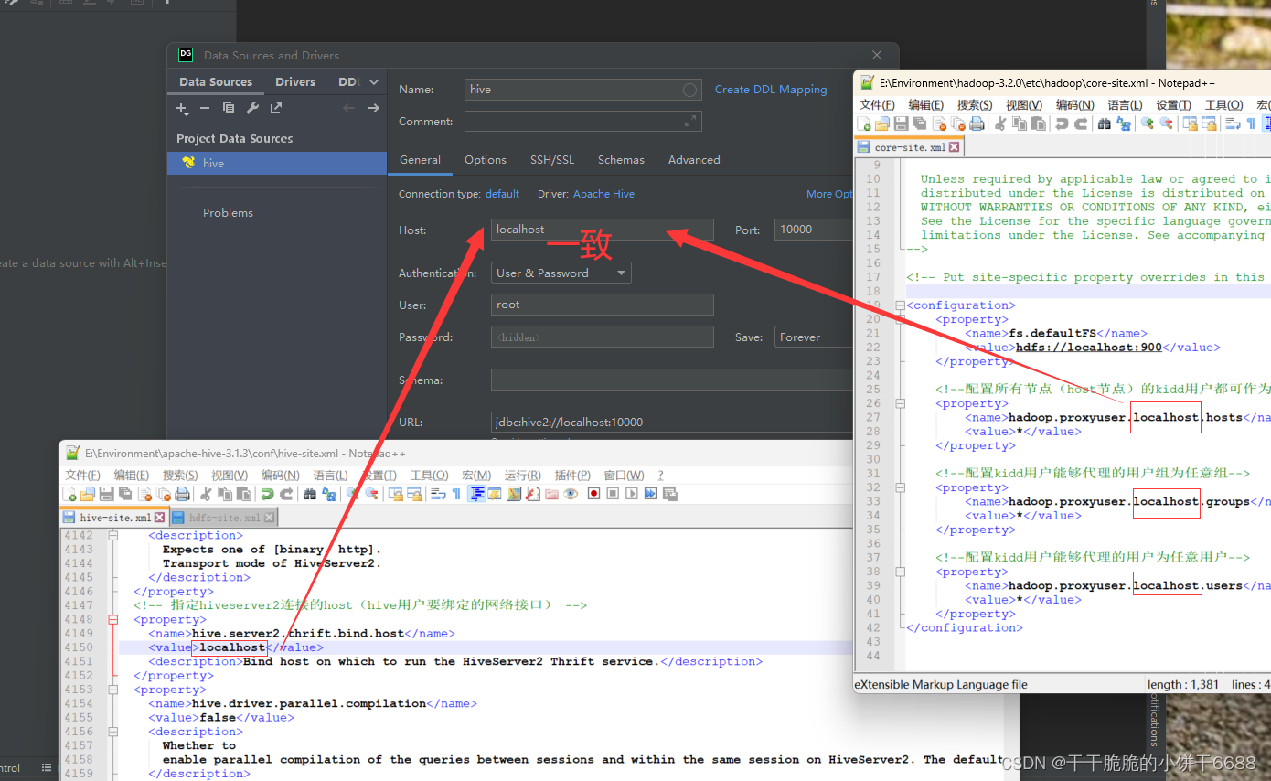 Windows下DataGrip连接Hive_datagrip和hive链接前需要启动什么-CSDN博客