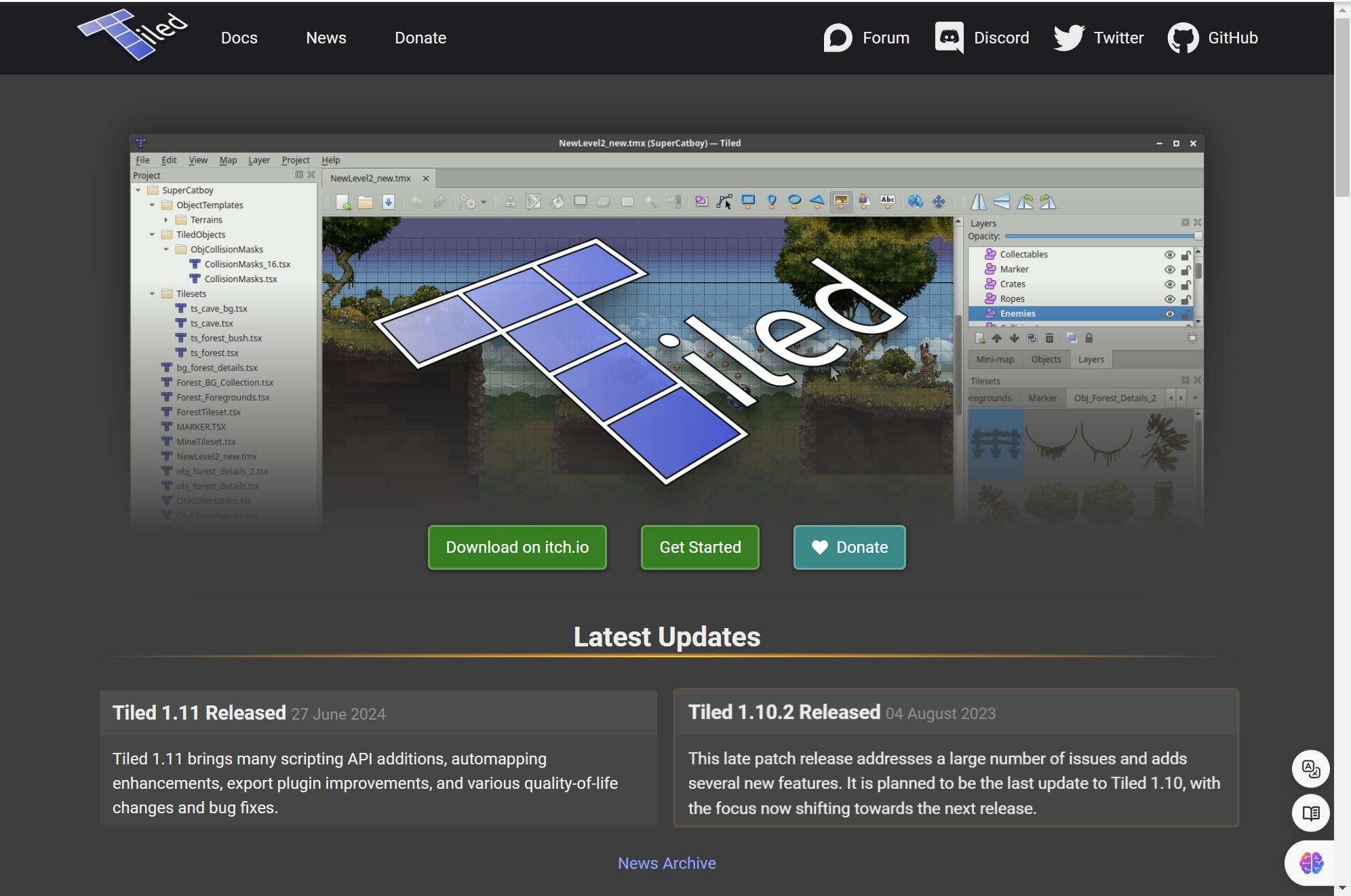 游戏开发Tiled篇-1.Tiled简介与安装-CSDN博客
